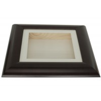 37mm Swept Brown Shadow Box Frame